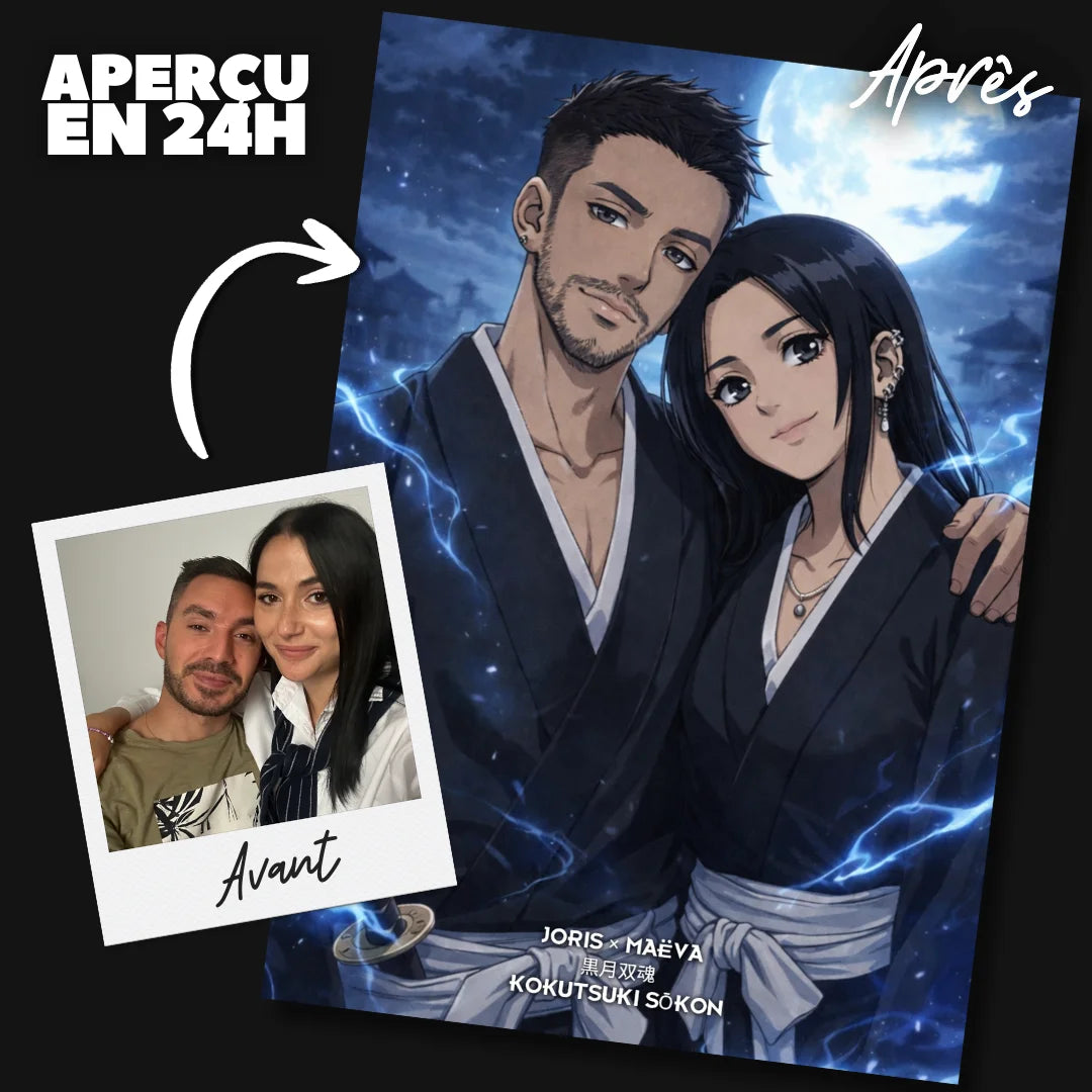 Become a Shinigami with our Custom BLEACH Portraits – Artpixe